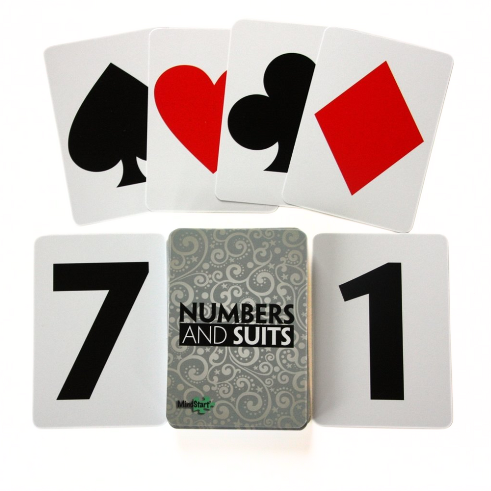 Numbers and Suits Card Set | Dementia Shop Australia