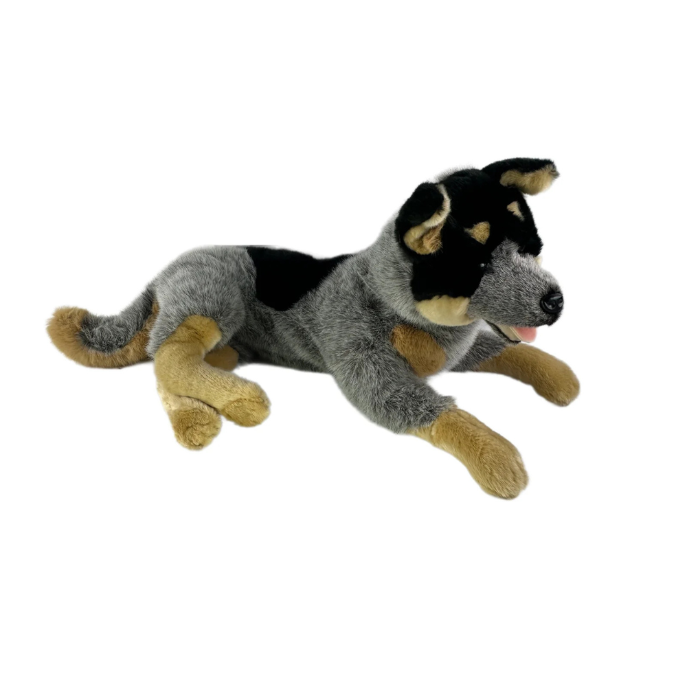 Diesel (Cattle Dog with Satin Pocket) Plush Toy | Dementia Shop Australia