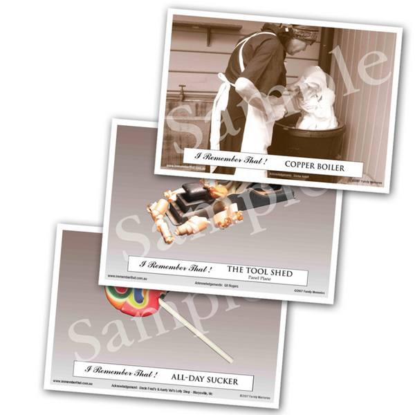 ‘I Remember That’ A5 Cue Cards | Dementia Shop Australia