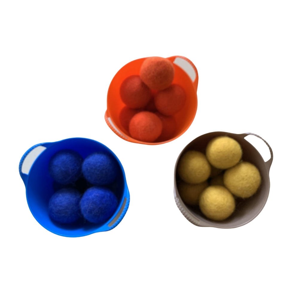 Tub of Balls Sorting Activity (set of 3) | Dementia Shop Australia